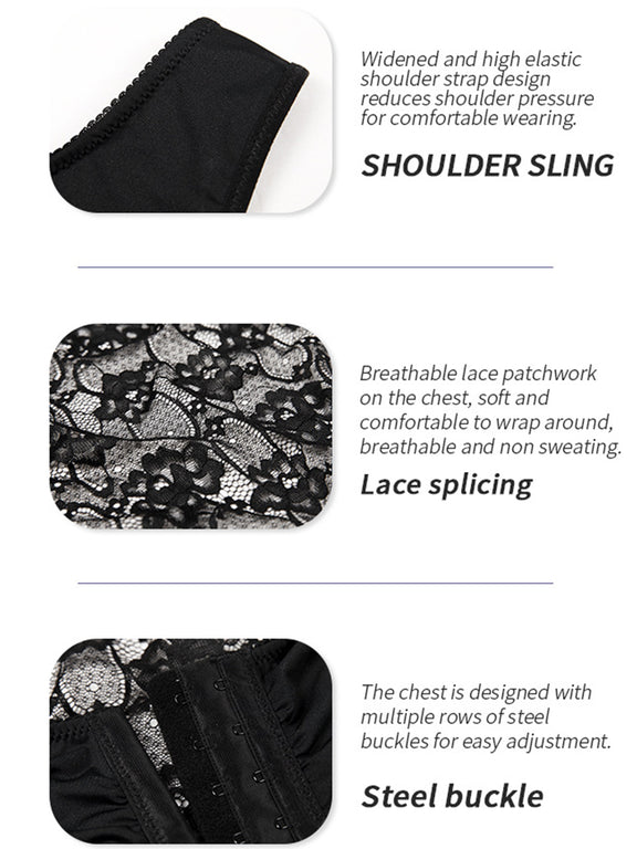 Plus Size Full Coverage Side Support Front Closure Bra ｜ Luna's Wish