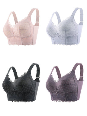 Full Coverage Lace Support Bra ｜Luna's Wish