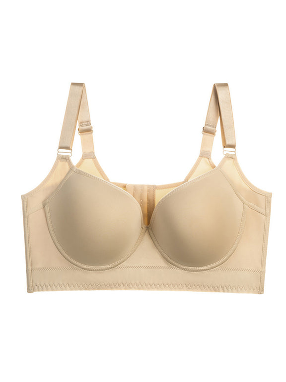 Seamless Deep V Push Up Underwire Bra | Luna's Wish