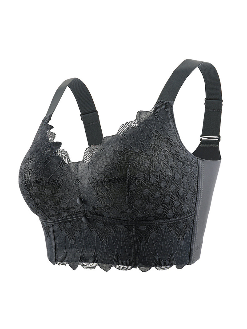 Full Coverage Lace Support Bra ｜Luna's Wish