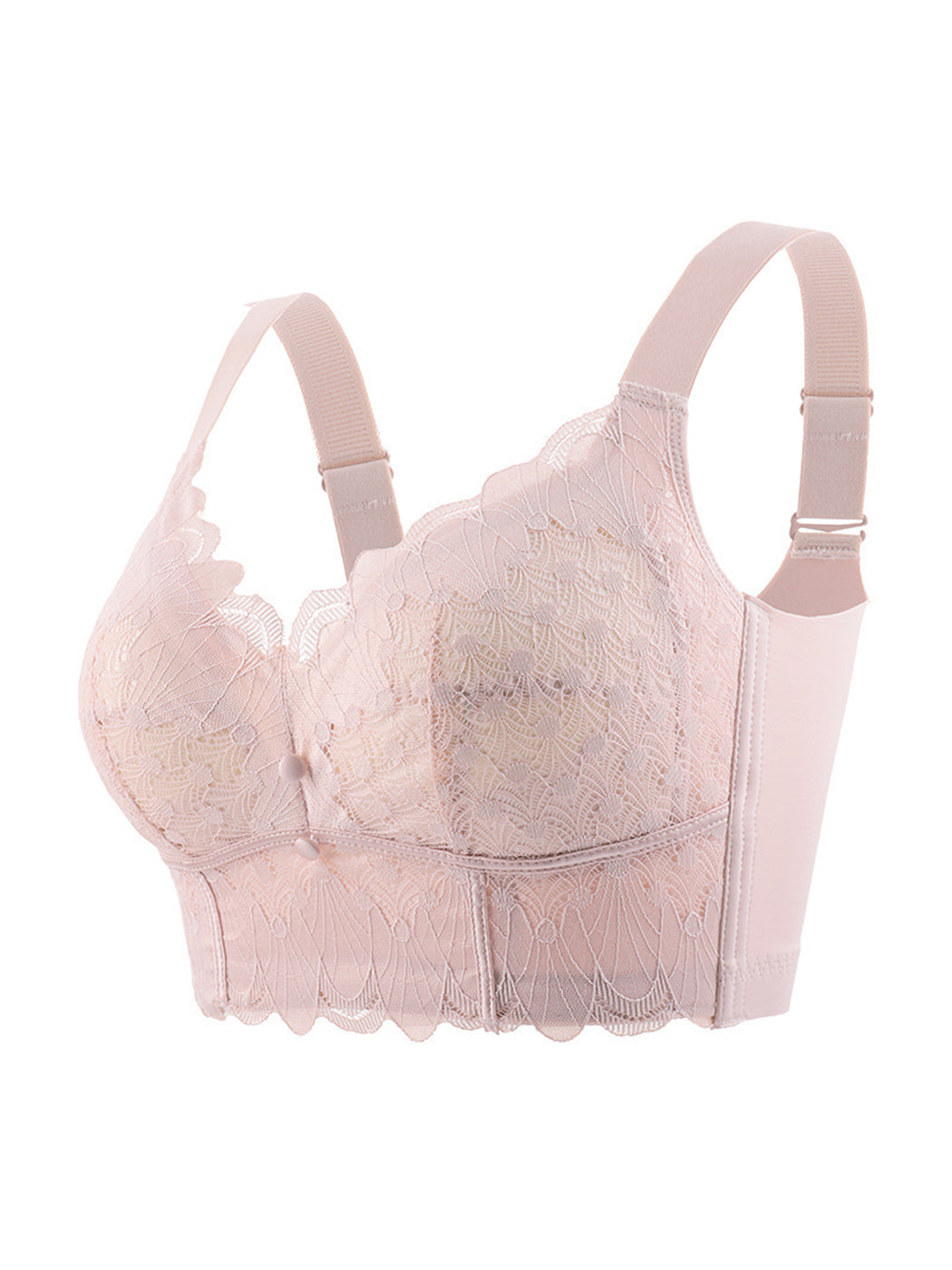 Full Coverage Lace Support Bra ｜Luna's Wish