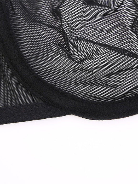 Sexy Ultra Thin Transparent Mesh Bra Set | Luna's Wish
