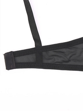 Sexy Ultra Thin Transparent Mesh Bra Set | Luna's Wish