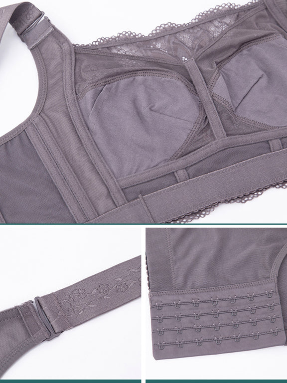 Breathable Shaping Side Support Minimizer Bras | Luna's Wish