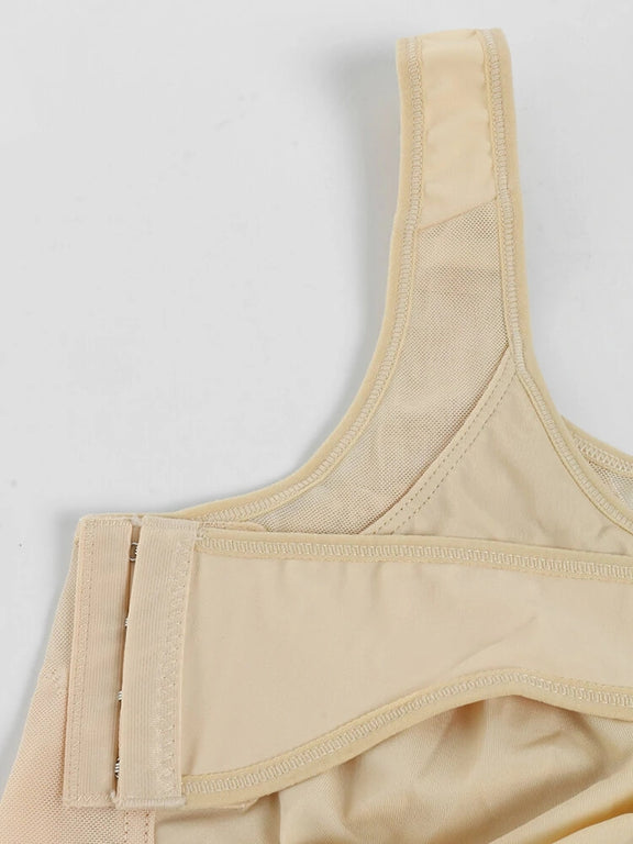 Women’s Front Closure Bra Posture Corrector Shaper with Breast Support ...