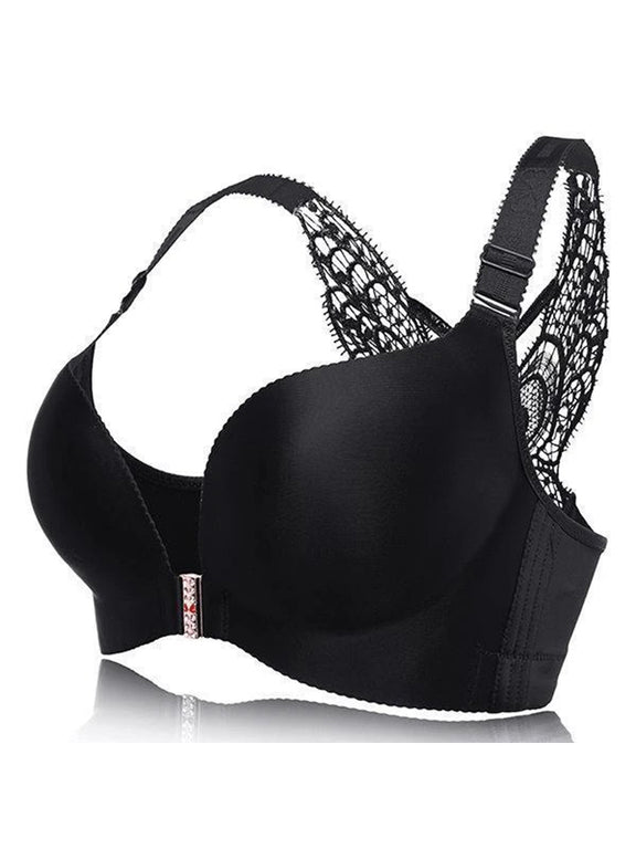 Front Closure Butterfly Back Bra | Luna's Wish