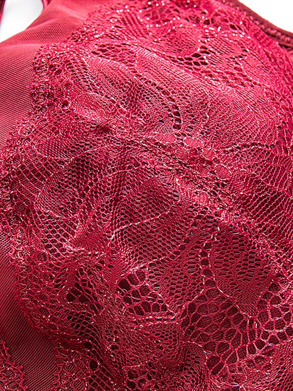 Thin Embroidery Minimizer Bra | Luna's Wish