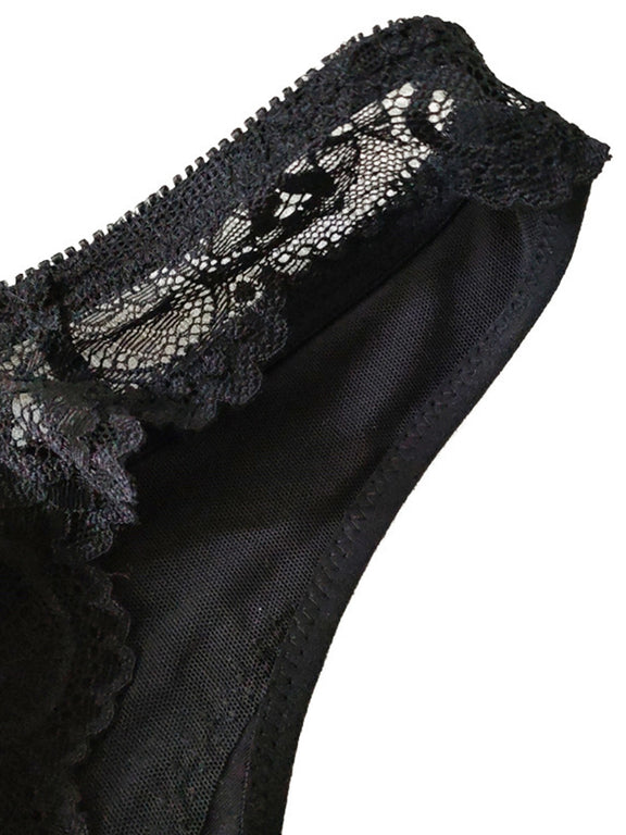 Breathable Lace Front Close Wire-free Bra | Luna's Wish